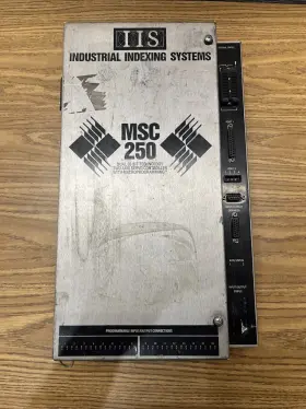 INDUSTRIAL INDEXING MSC-250 Dual Bit Servo Control